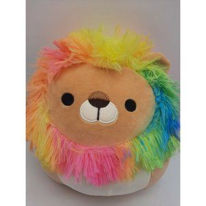 Squishmallows | Toys | 8 Squishmallow Leonard The Rainbow Mane Lion ...